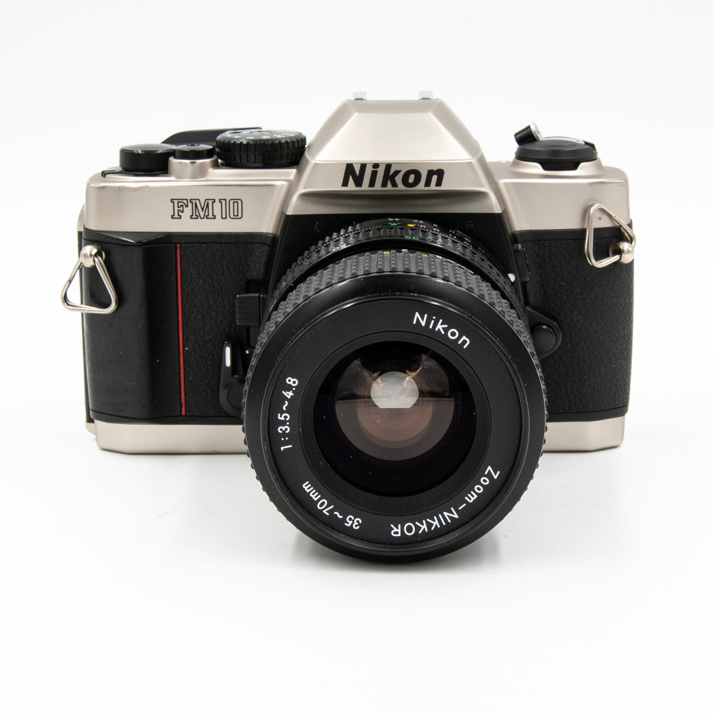 Pre-Owned Nikon FM10 Film Camera w/35-70mm f/3.3-4.5 Zoom Lens – Alpine ...